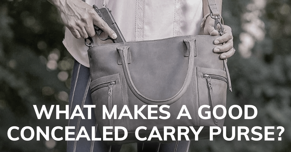 How Do You Use a Purse for Concealed Carry? | Gun Goddess - GunGoddess.com