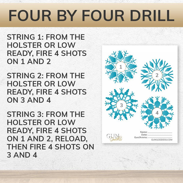 The Four by Four Drill - GunGoddess.com