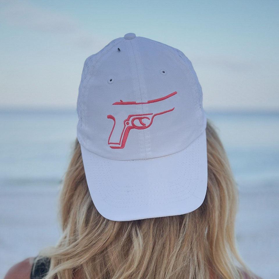 Embroidered Pistol Cap | Shooting Apparel | Gun Goddess - GunGoddess.com