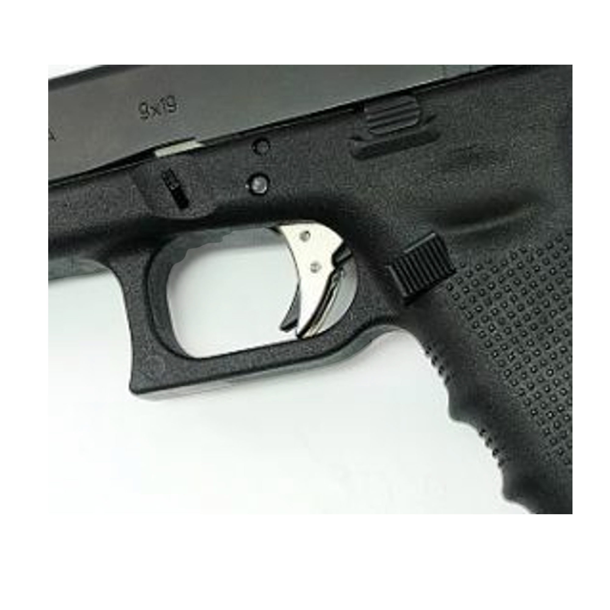 Glock 17 Extended Clip Chrome