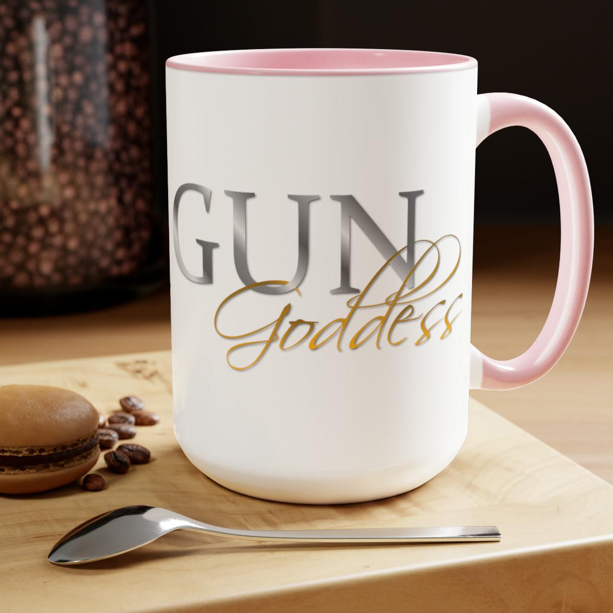 GunGoddess Coffee Mug | Gifts for Gun Owners | Gun Goddess - GunGoddess.com