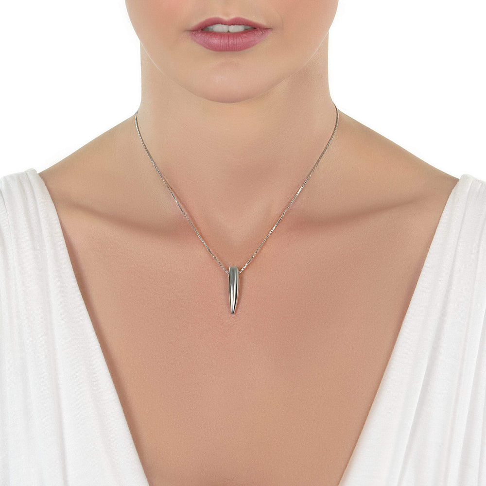 Silver Bullet Necklace | Gun Jewelry | Gun Goddess - GunGoddess.com