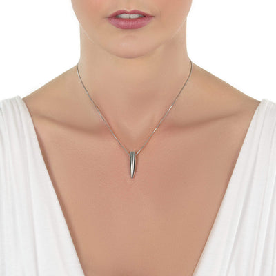 Silver Bullet Necklace | Gun Jewelry | Gun Goddess - GunGoddess.com