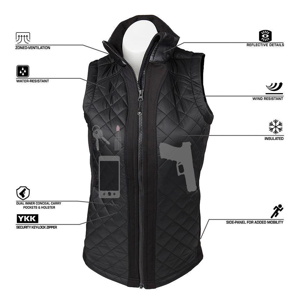 Crossroads Concealed-Carry Vest | CCW Clothing | Gun Goddess ...