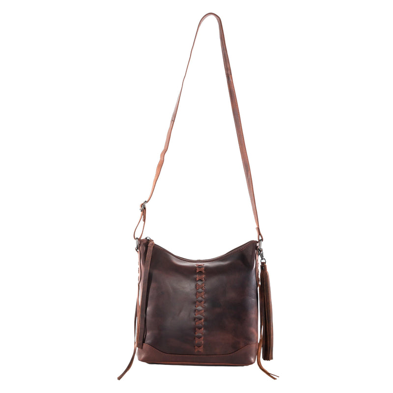 Leather Concealed-Carry Crossbody | Blake Gun Bag | Gun Goddess ...