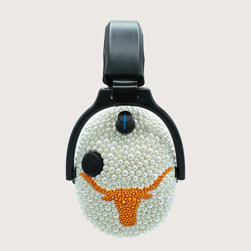 Custom Crystal Earmuffs | Crystal | Gun Goddess - GunGoddess.com