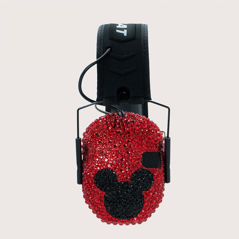 Custom Crystal Earmuffs | Crystal | Gun Goddess - GunGoddess.com
