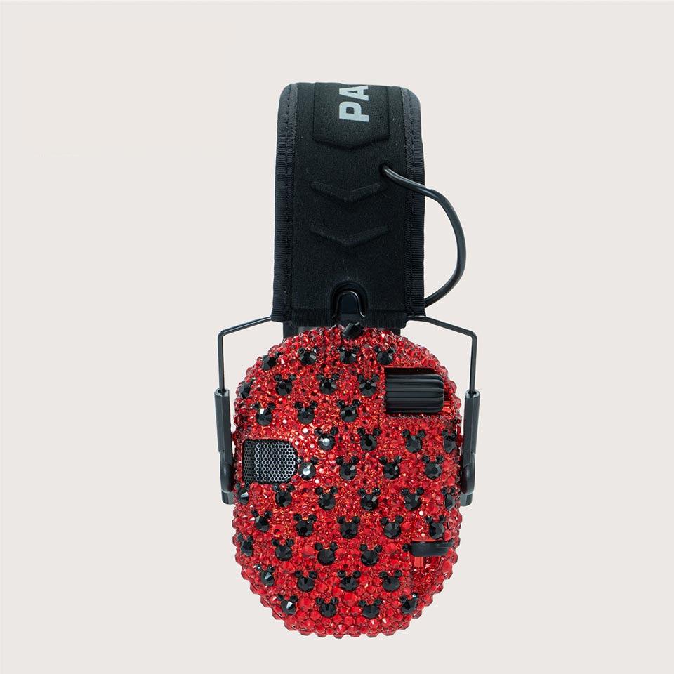 Custom Crystal Earmuffs | Crystal | Gun Goddess - GunGoddess.com