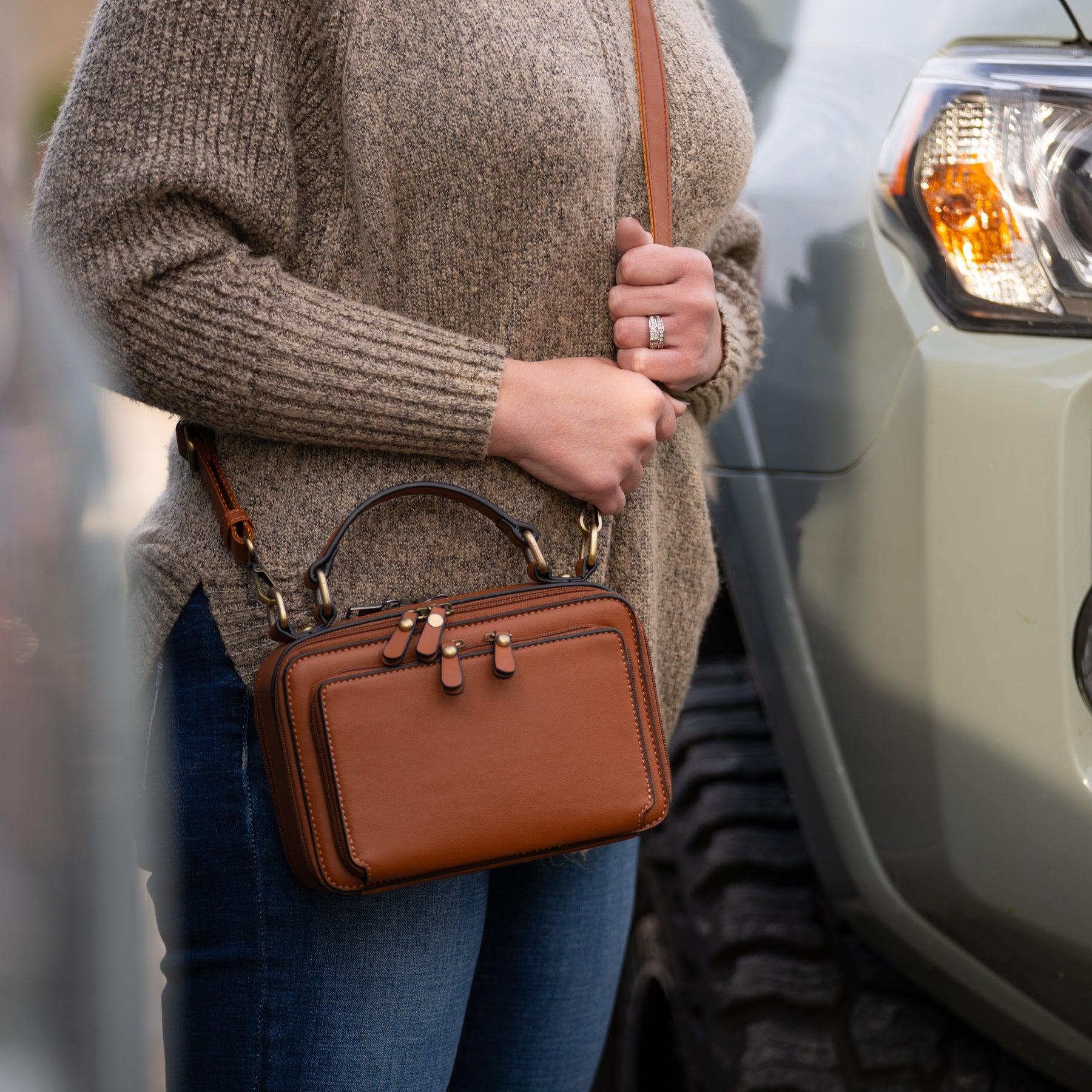 Pandora Concealed Carry Crossbody | Gun Purse | Gun Goddess ...