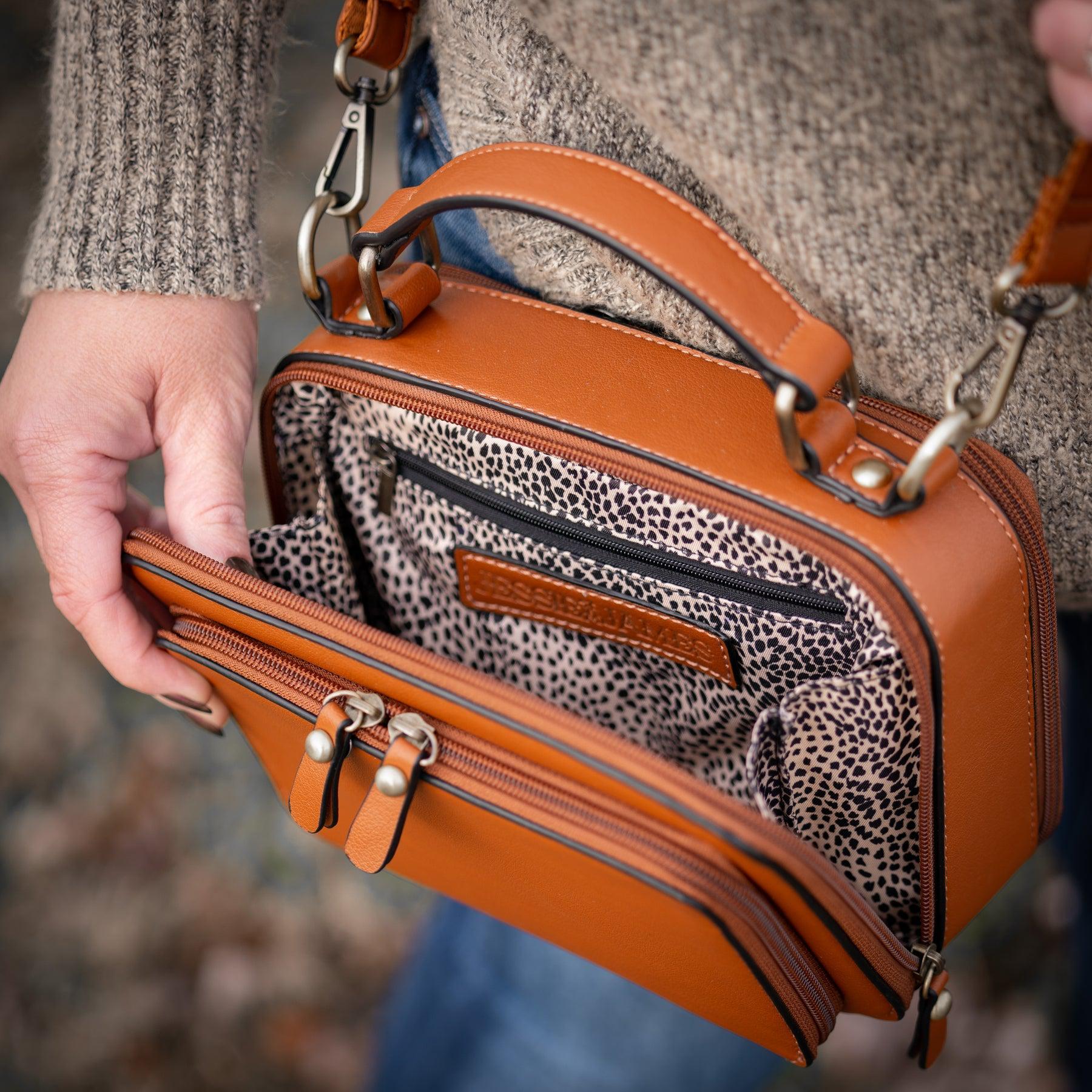 Pandora Concealed Carry Crossbody | Gun Purse | Gun Goddess ...
