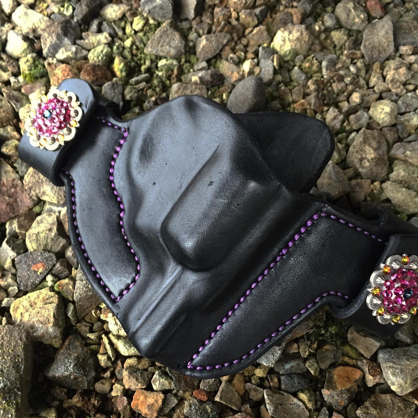 Women's Waistband Leather Holster | Gun Goddess - GunGoddess.com